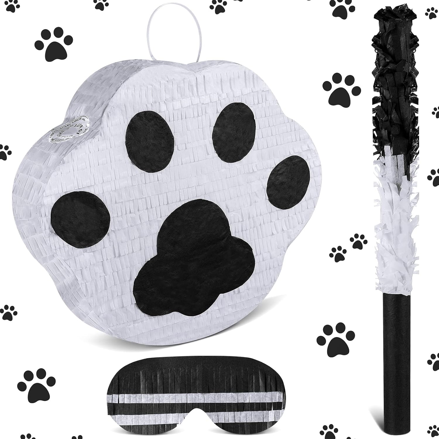 Dog Paw Pinata Small Puppy Themed Birthday Party Supplies Pinata ...