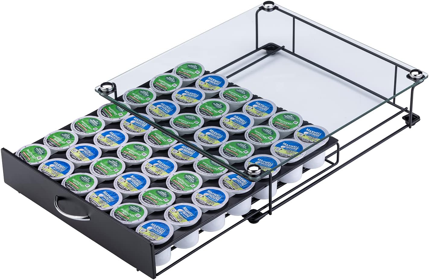 Amazon.com: Rice rat Coffee Pod Holder for Keurig Pods iron Top Drawer ...