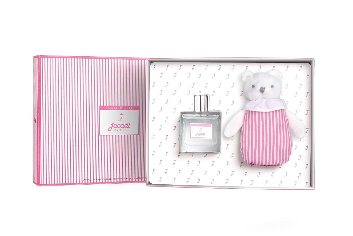 Amazon.com : JACADI TOUT PETIT BABY GIRL 2 PC FRAGRANCE SET: 3.4 OZ ...