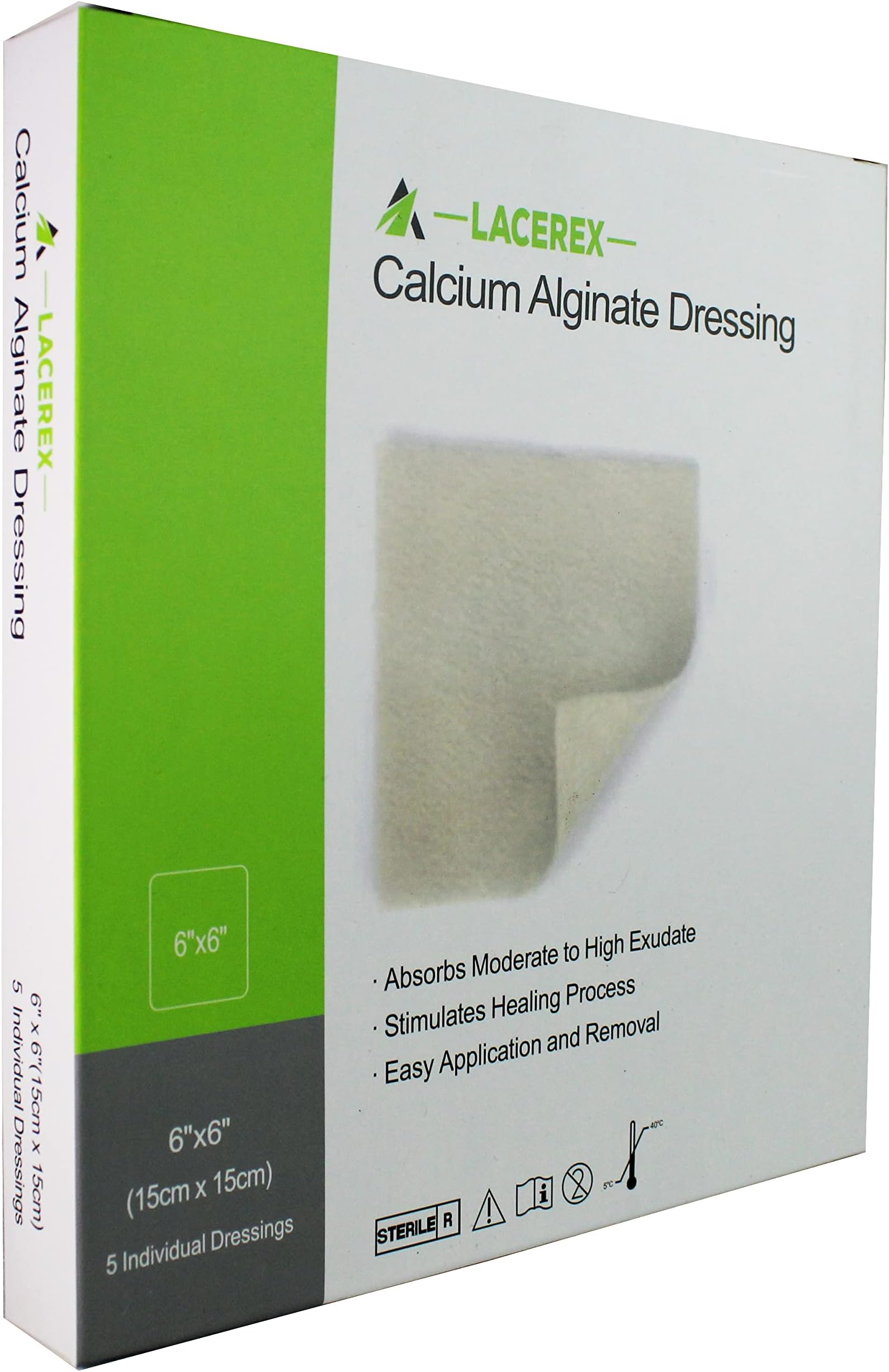Amazon.com: AWD Medical Calcium Alginate Wound Dressing - Highly ...