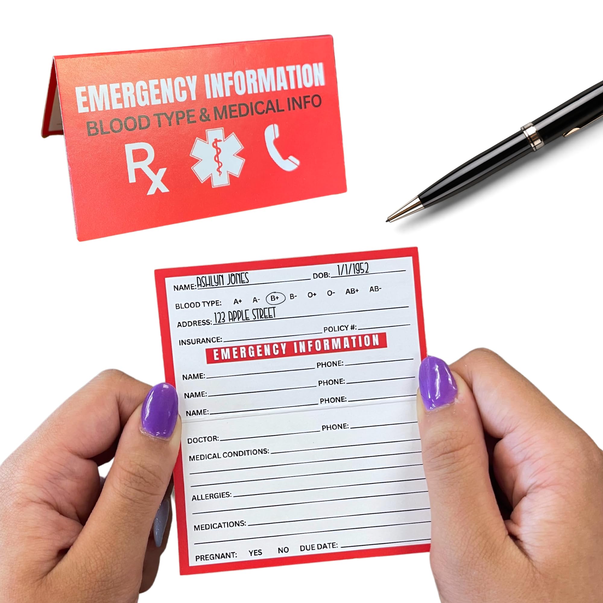 Emergency Medical Identification Card