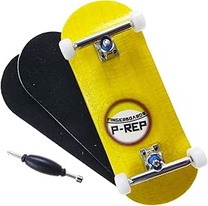 Amazon.com: P-REP V2 Performance Complete Wooden Fingerboard Yellow ...