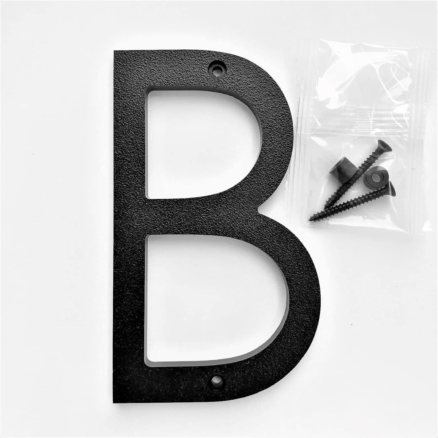 Amazon.com: 5 Inch Modern Plastic House Number, Black or White building ...