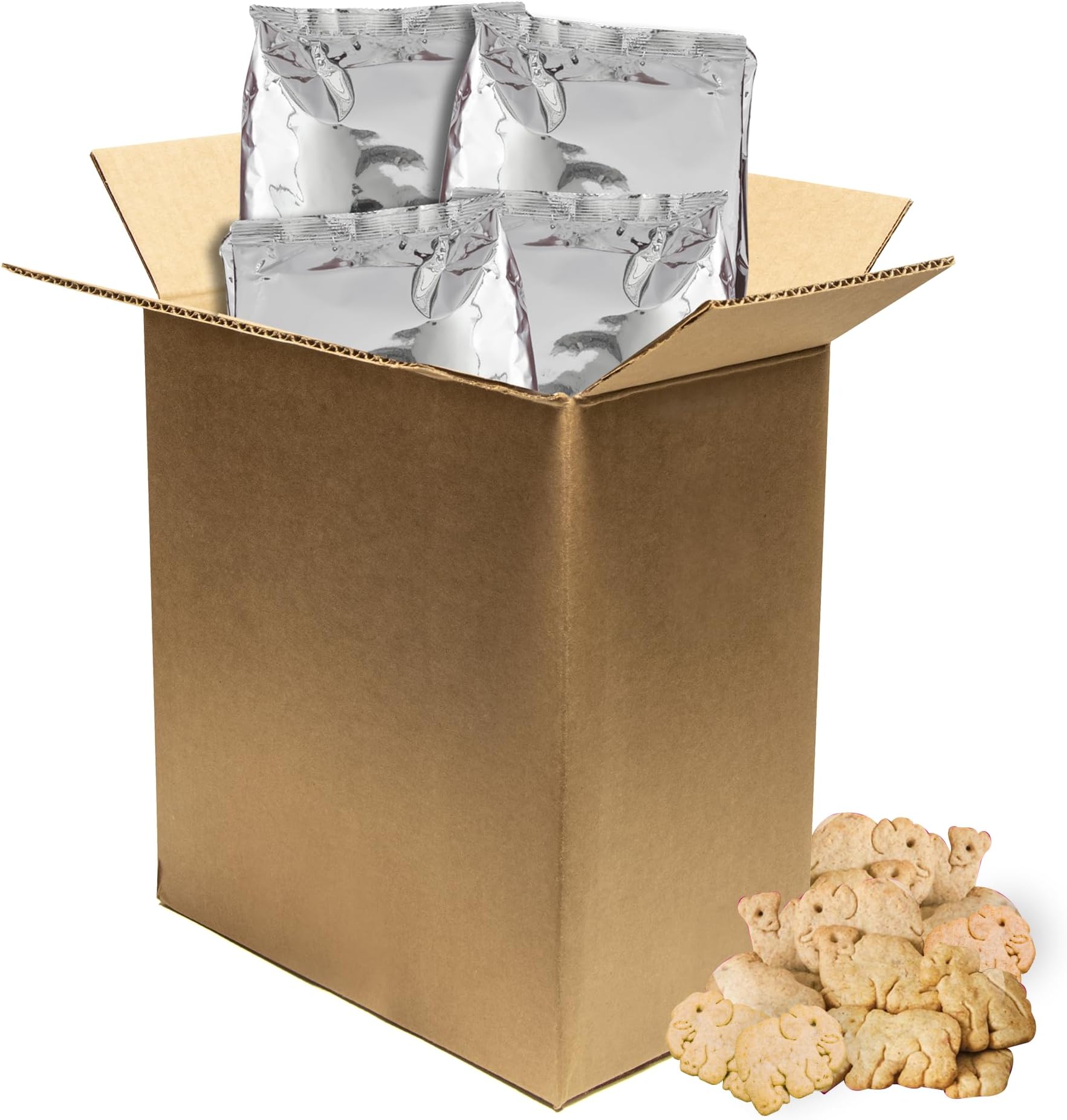 Amazon.com: Mixed Berry Animal Crackers, All-Natural Whole Grain Animal ...