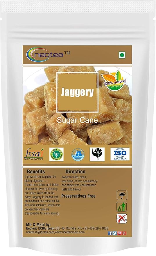 Neotea Jaggery Achu Vellam, 500G : Amazon.in: Grocery & Gourmet Foods