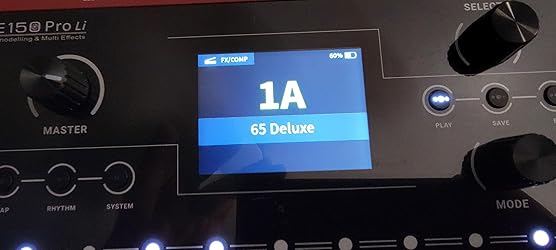 Amazon.com: MOOER GE200 Pro Li Intelligent Multi Effects Amp Modelling ...