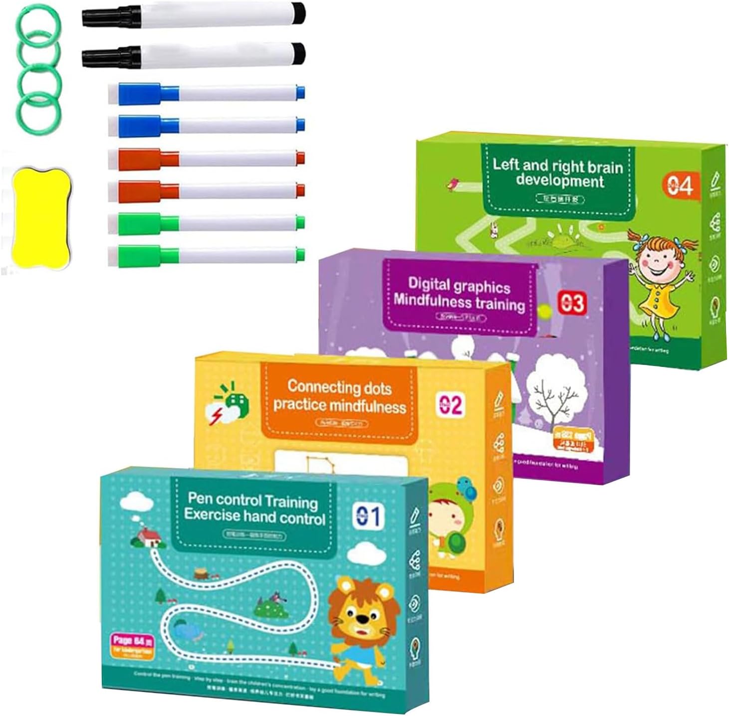 Amazon.com: Scribble Smart Workbook, Handwriting Practice Workbook, Pen Control and Tracing Book ...
