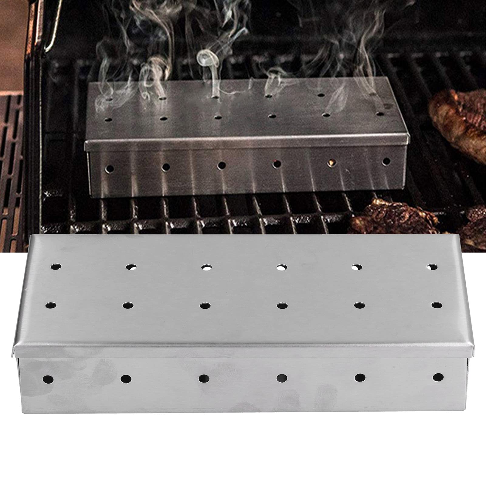 Yescom 16x31 3in1 Kd Fire Pit Charcoal Grill Smoker Kit Cactus Jack