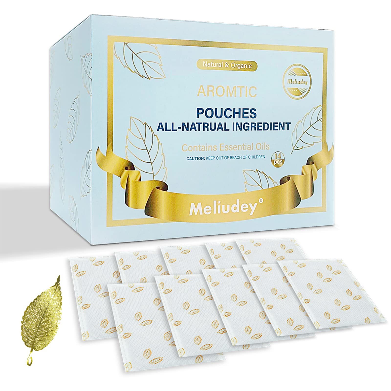 Amazon.com: Meliudey 14 Packs All-Natural Lemongrass& Peppermint ...