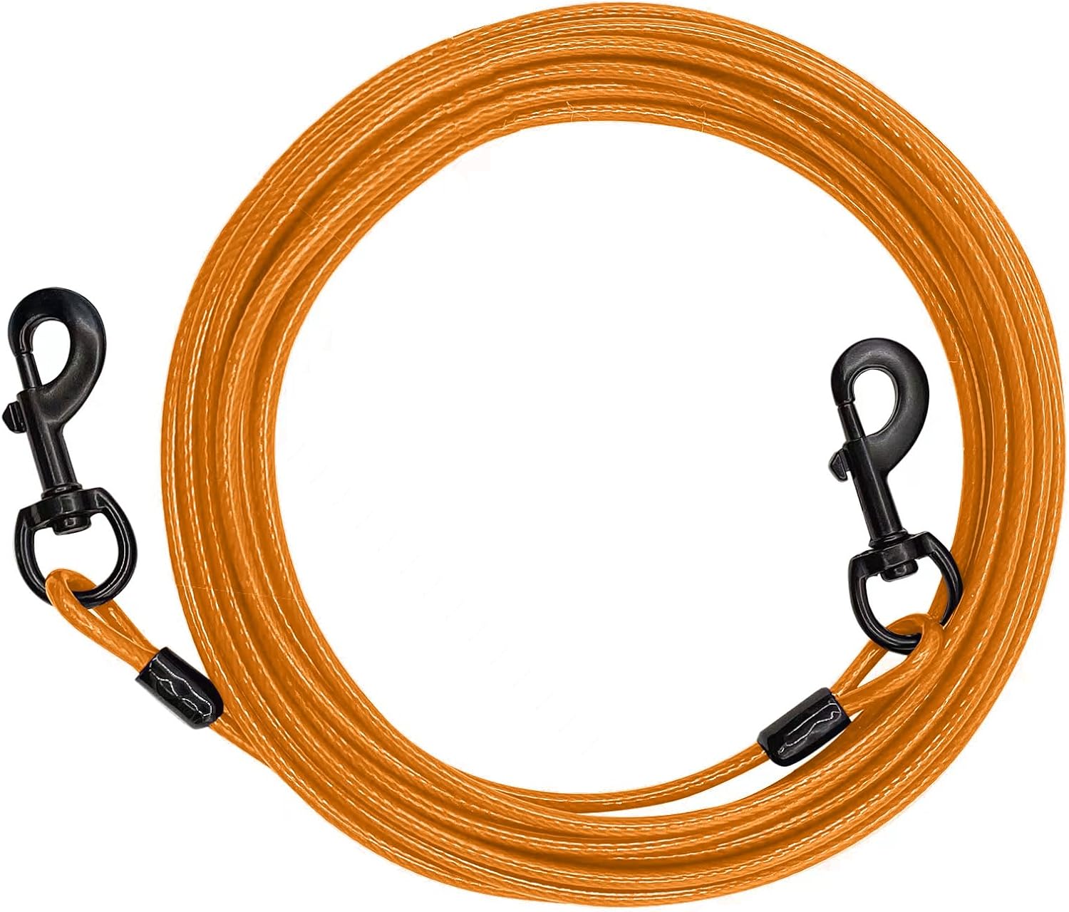 Amazon.com : Dog Runner Cable - 15FT Long, Up to 250lbs, Orange ...