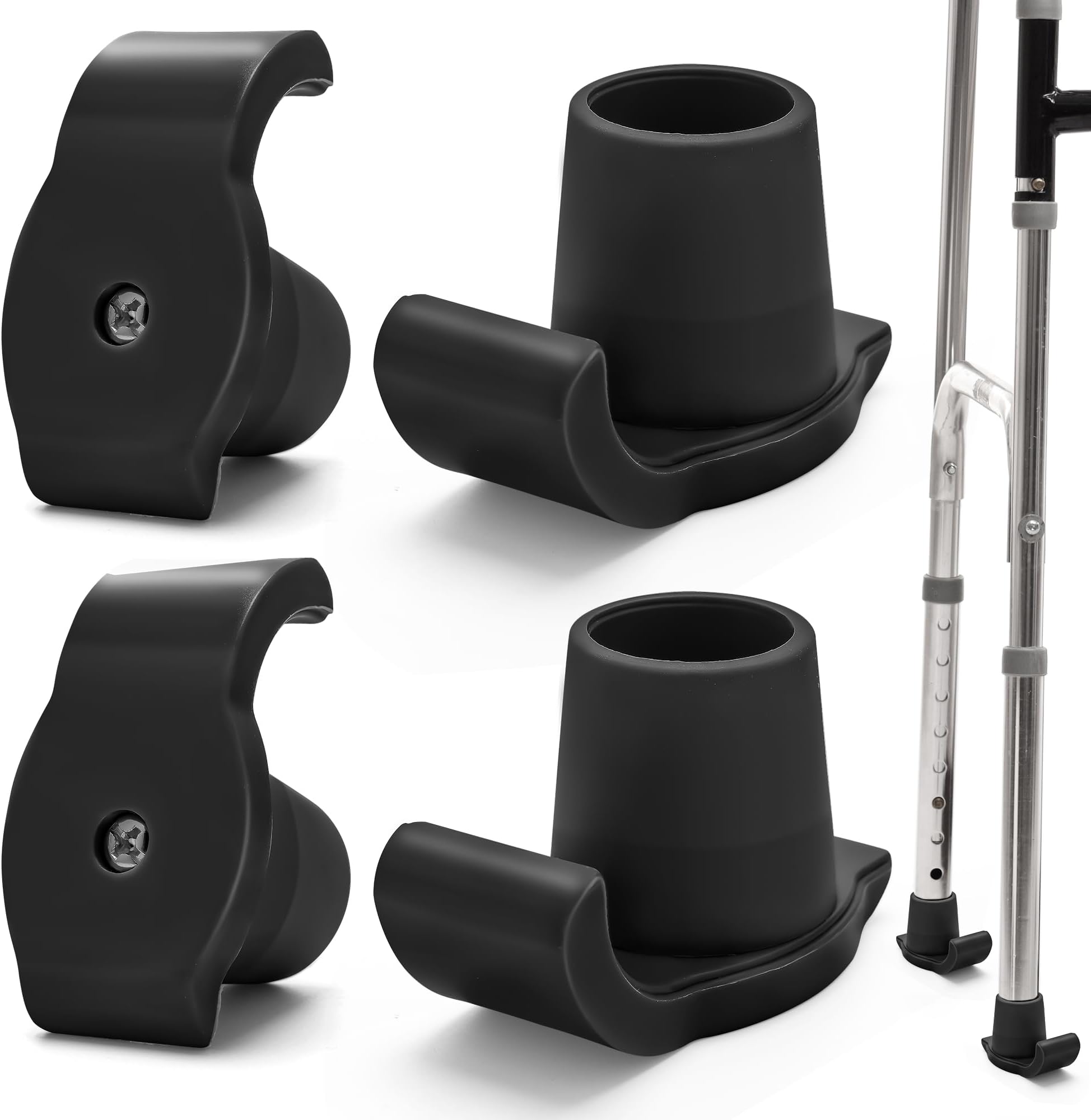 Amazon.com: 4 Pack Walker Skis Glides for Folding Walkers, AHIER Walker ...