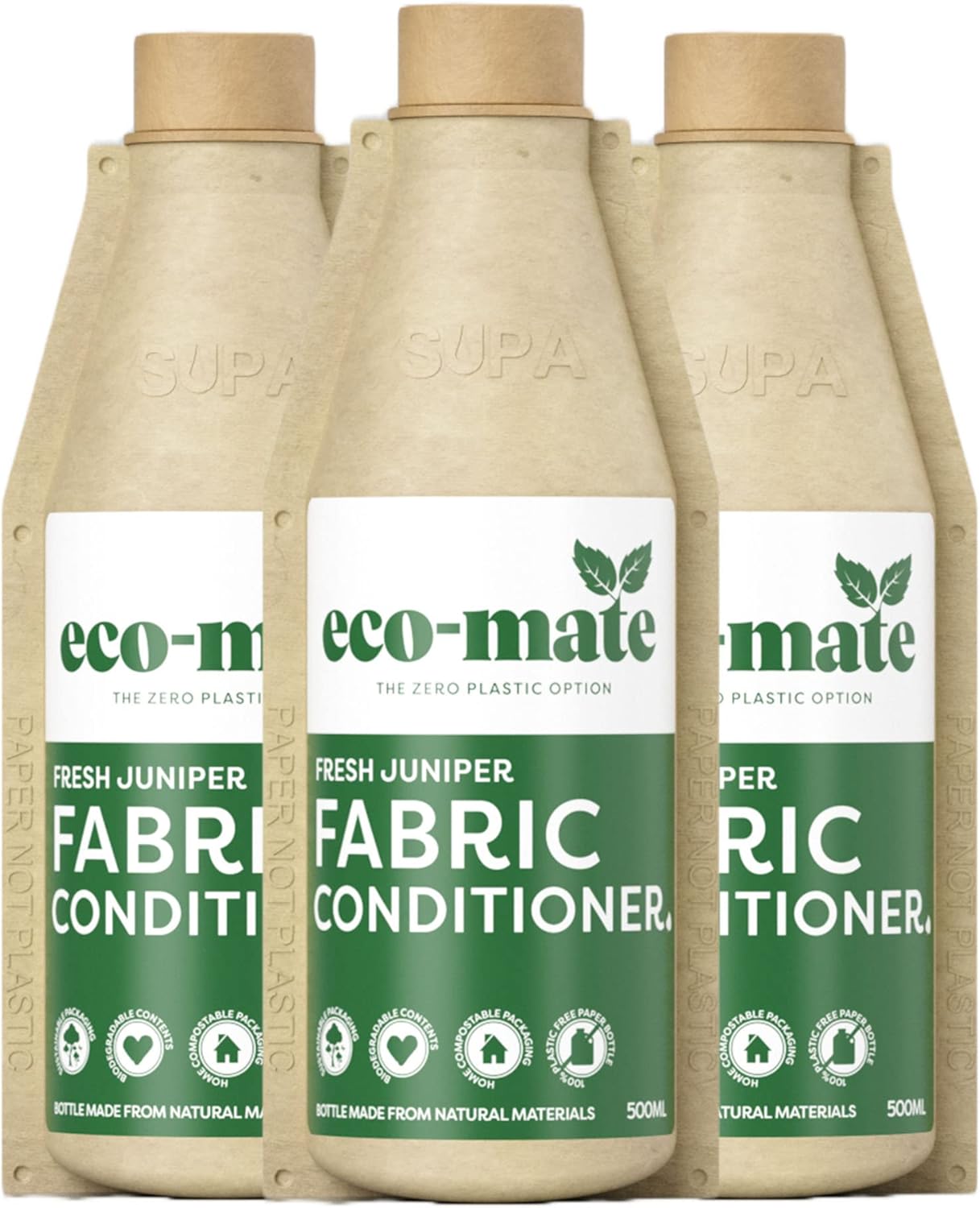 Eco-Mate Fresh Juniper Concentrated Fabric Conditioner, Plant-based ...