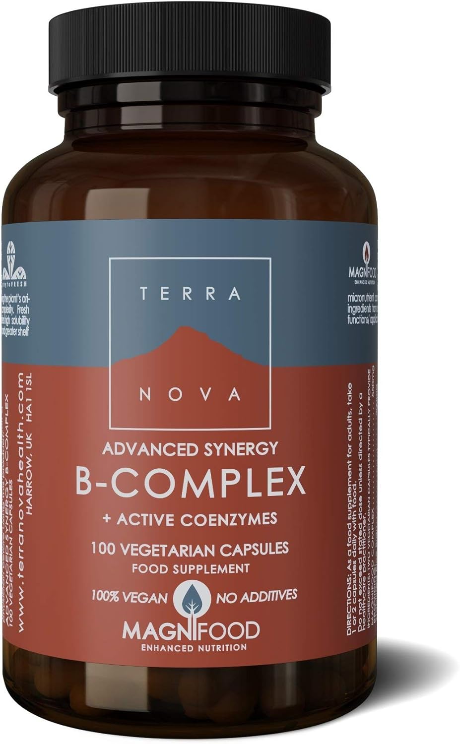 Terranova Advanced Synergy B-Complex 100's : Amazon.co.uk: Health ...