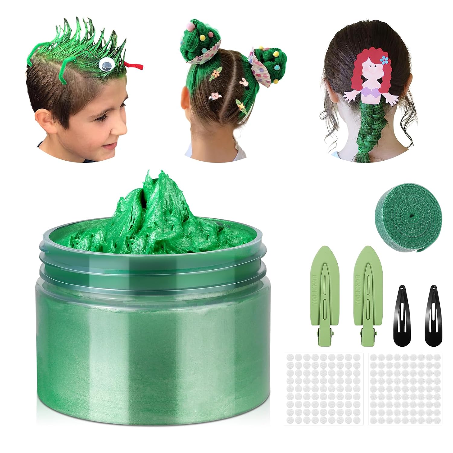 Amazon.com : Temporary Hair Color Wax Kit, Stocking Stuffers for Teen ...