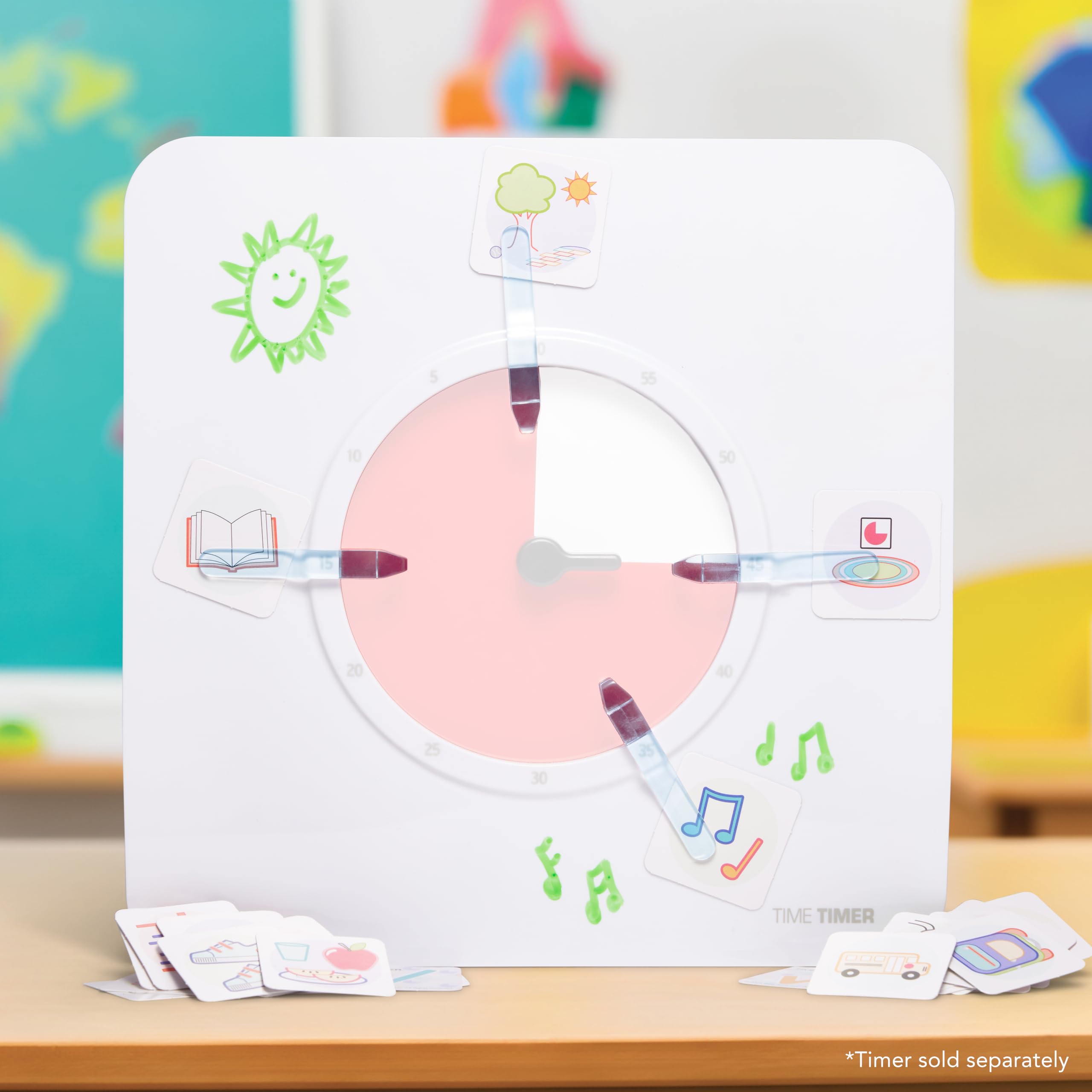 Snapklik.com : Visual Schedule Accessory For TIME Timer 8 Inch Visual ...