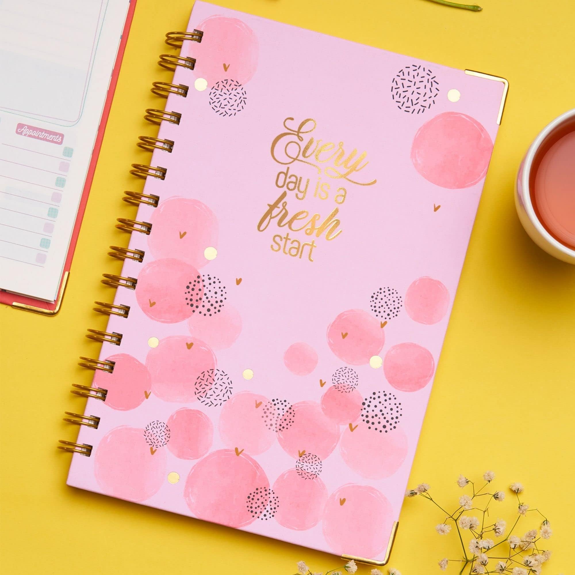 Doodle Daily Planner I A5 I Hard Cover I Plan your day | To do List ...