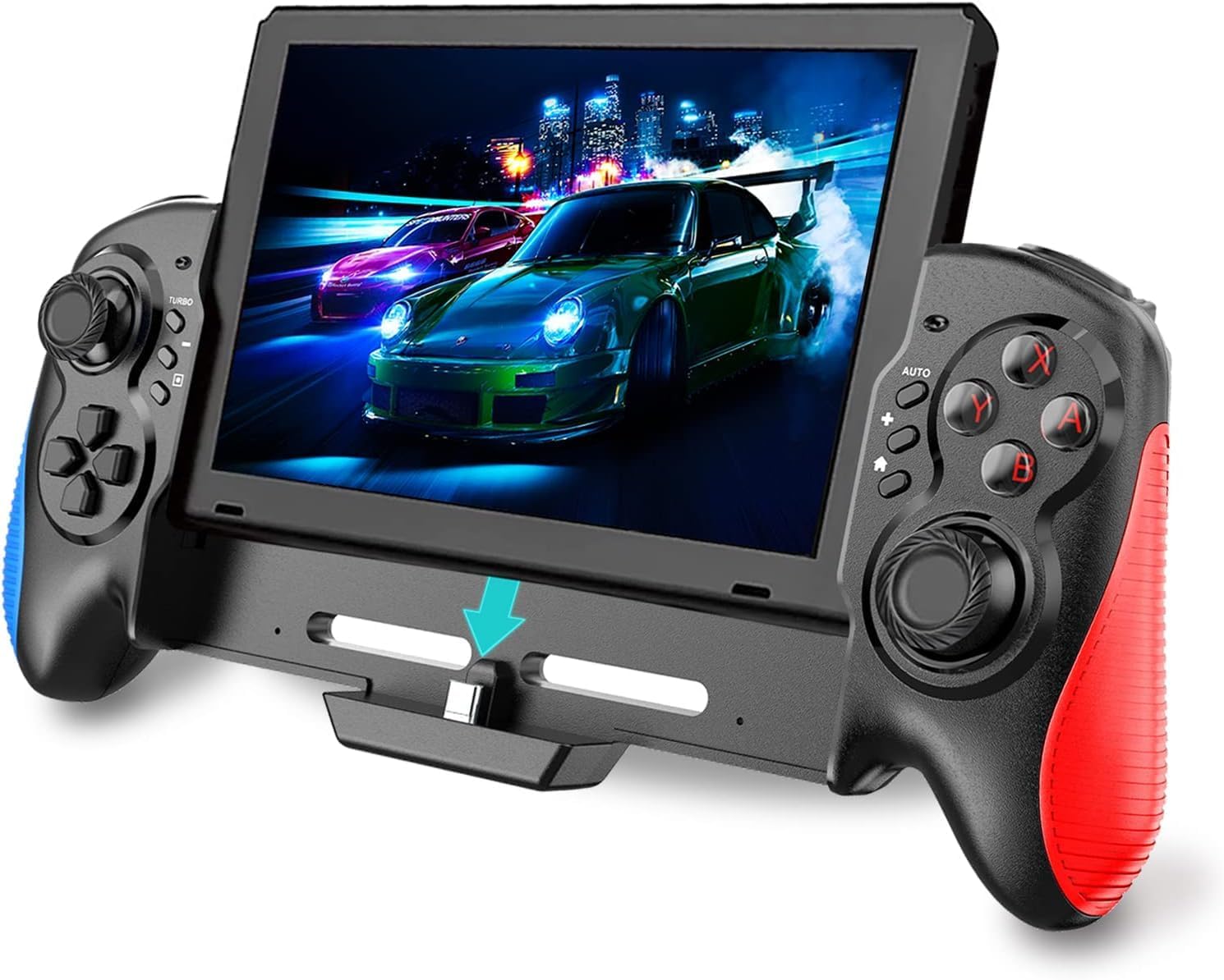 Amazon.com: Krevi Switch Controller for Switch/OLED,One-Piece Joypad ...