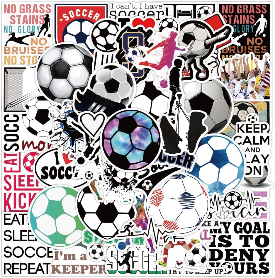 Amazon.com: Tennis Stickers for Water Bottles,[50pcs] Sports Tennis ...