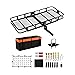 Amazon.com: VEVOR 60x24x6 Folding Hitch Carrier - 500lb Capacity Cargo ...