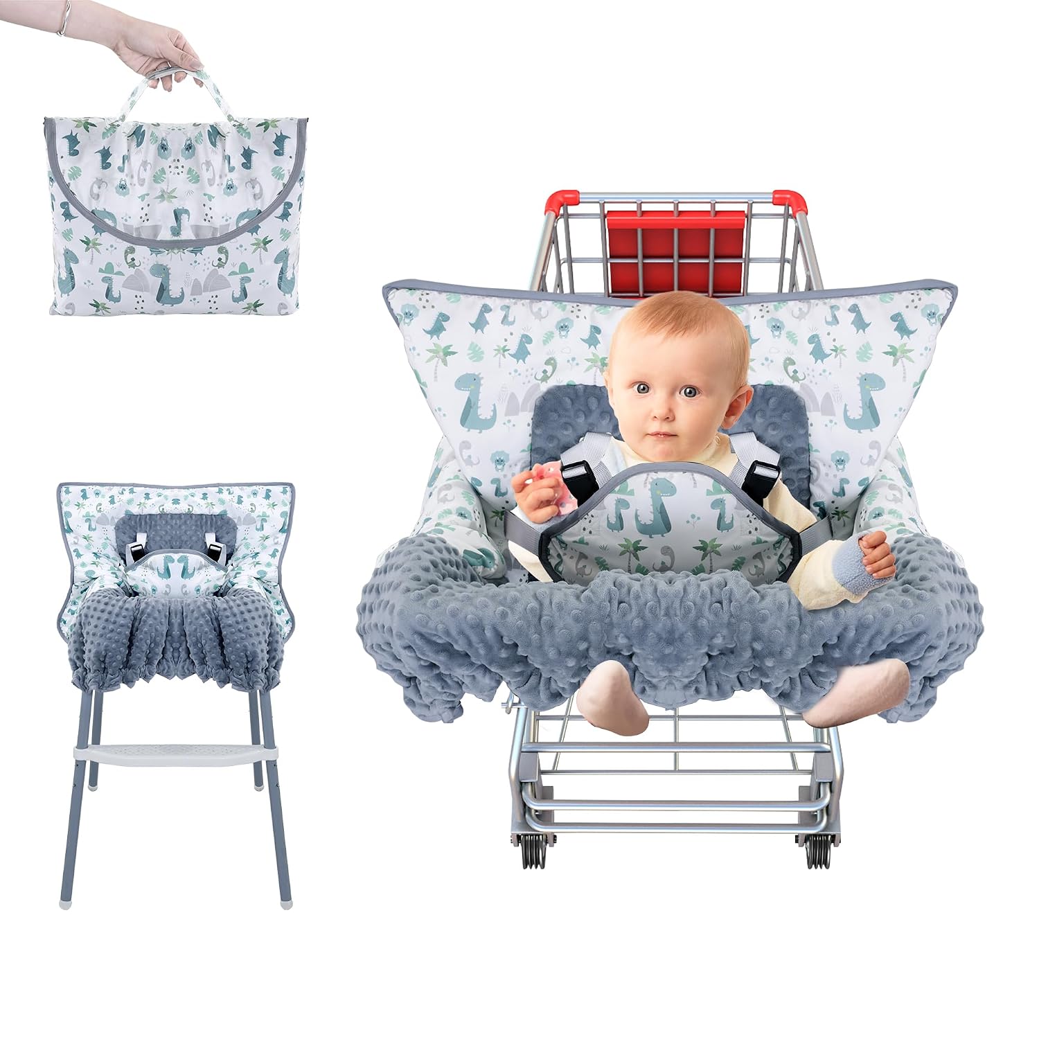 Amazon.com : BALAPET Extra Thick Shopping Cart Cover with Adjustable ...