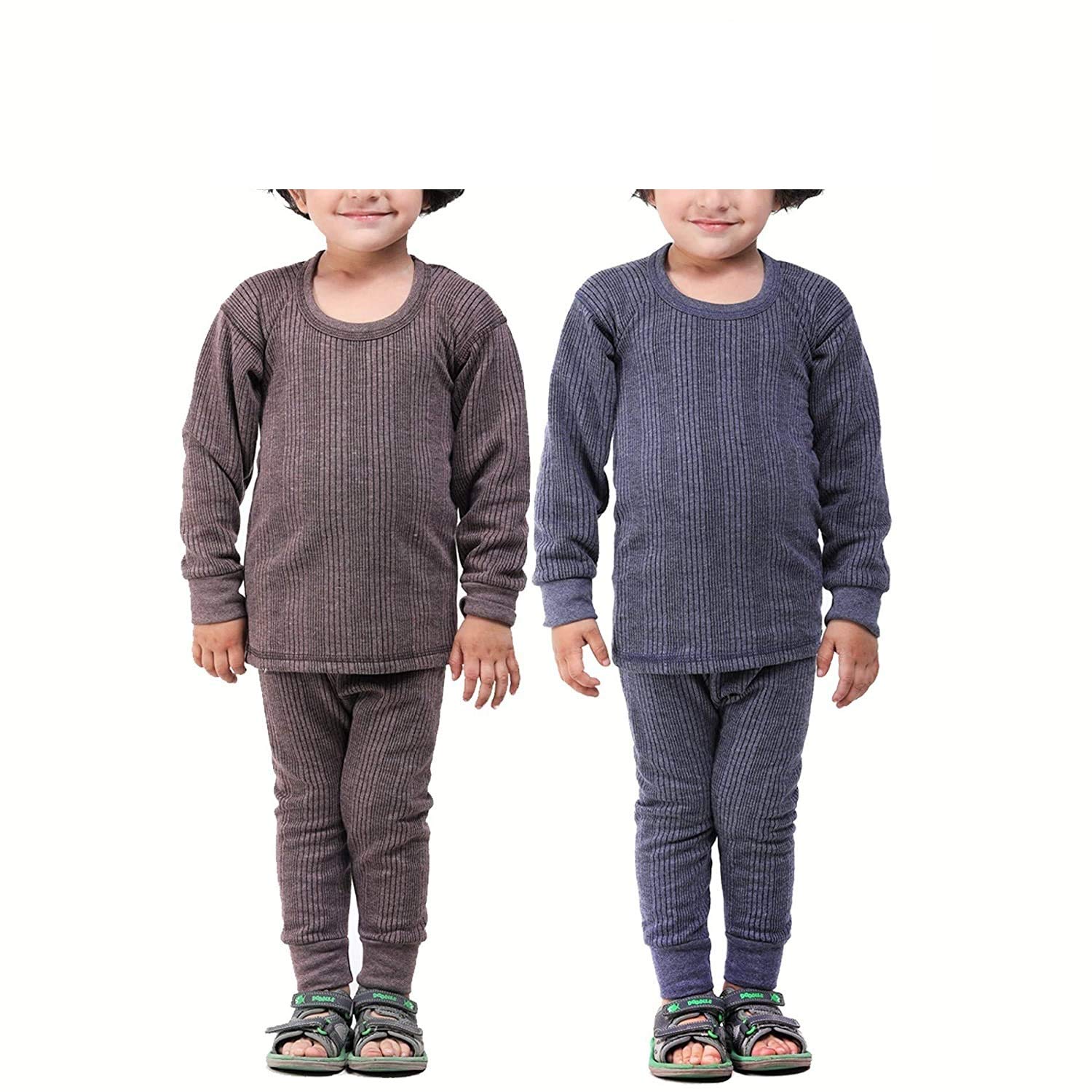 Wonder Star Kids Thermal Set Inner wear: Top + Trouser (Kids Body ...