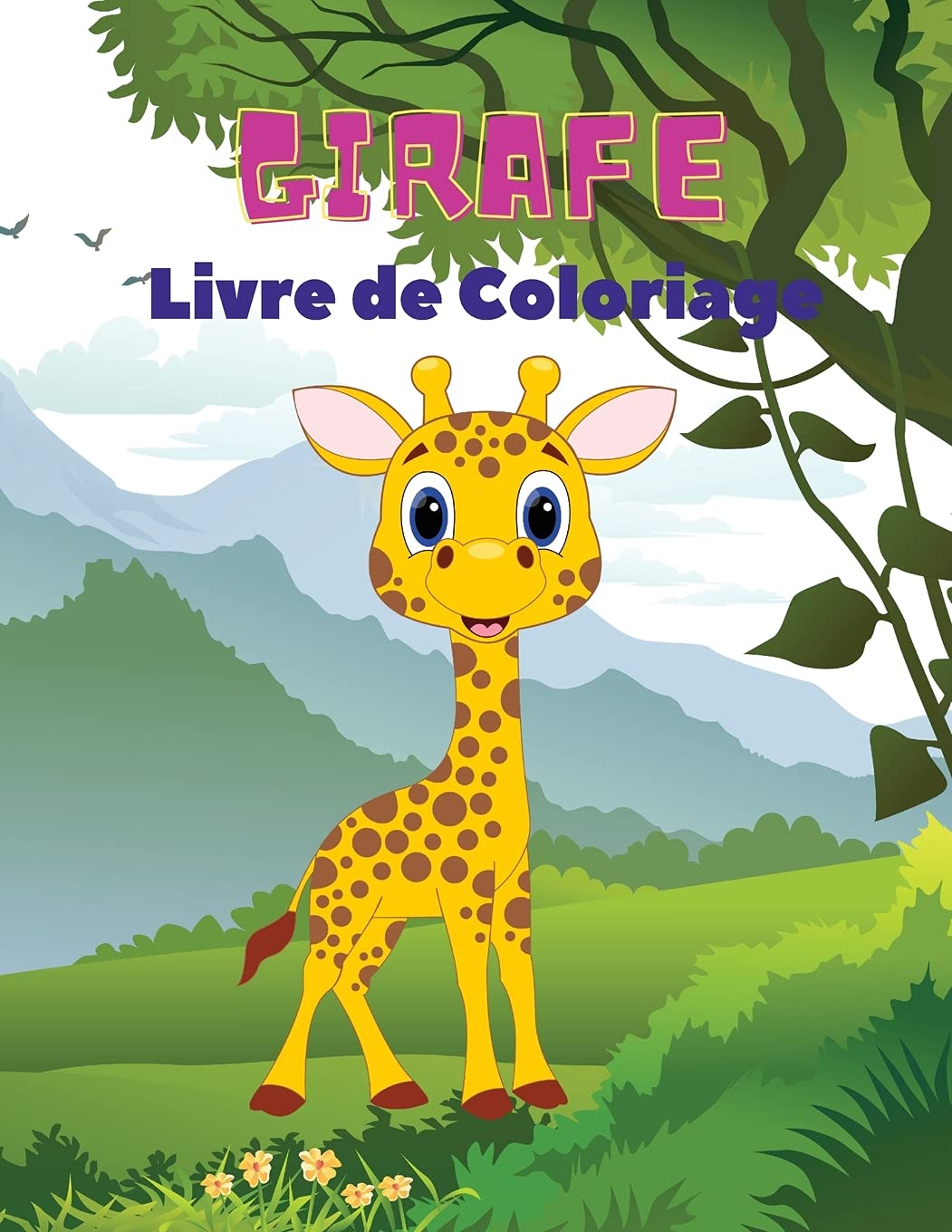 Coloriages De Girafe Pour Enfants