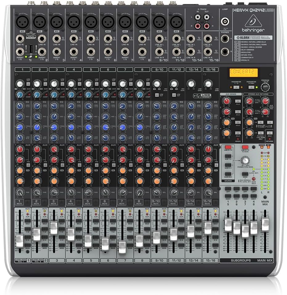 Amazon.com: Midas DM16 16 Input Analogue Live and Studio Mixer with ...