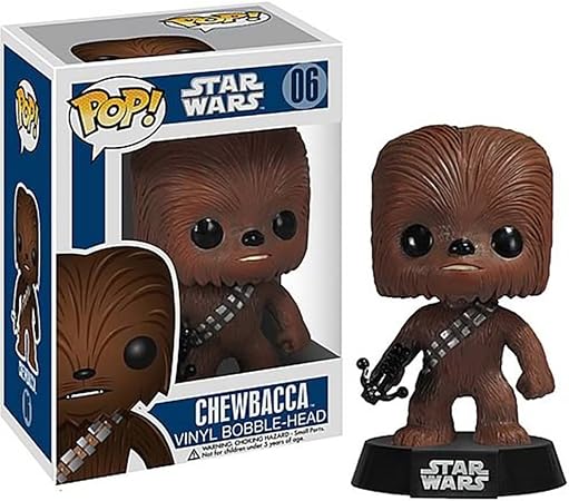 Amazon.com: Funko Chewbacca Star Wars Pop : Funko Pop! Star Wars: Toys ...