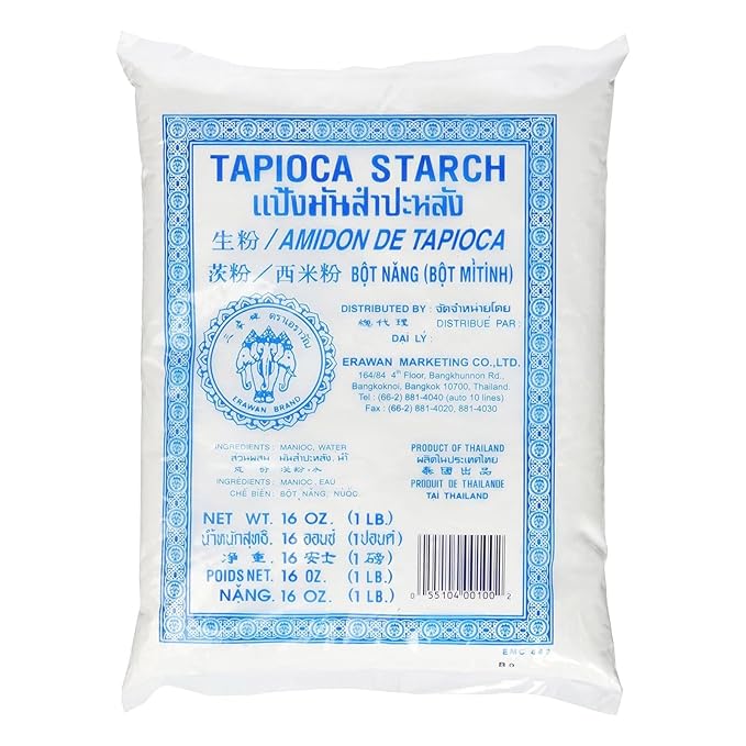Amazon.com: SPICEBRO Tapioca Starch Powder 16 Oz (Pack of 1) 1 LB ...