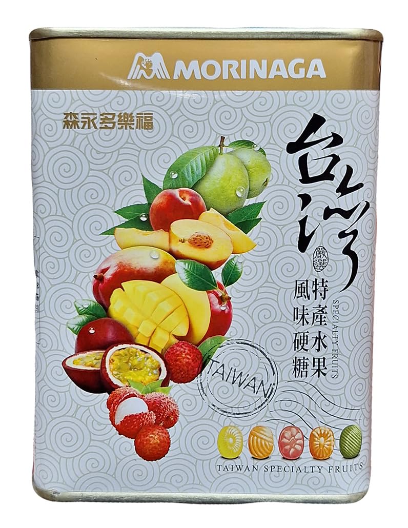 Amazon.com : Morinaga Drops | Taiwan Fruit Candy | 6.3 ounce, 1 can ...