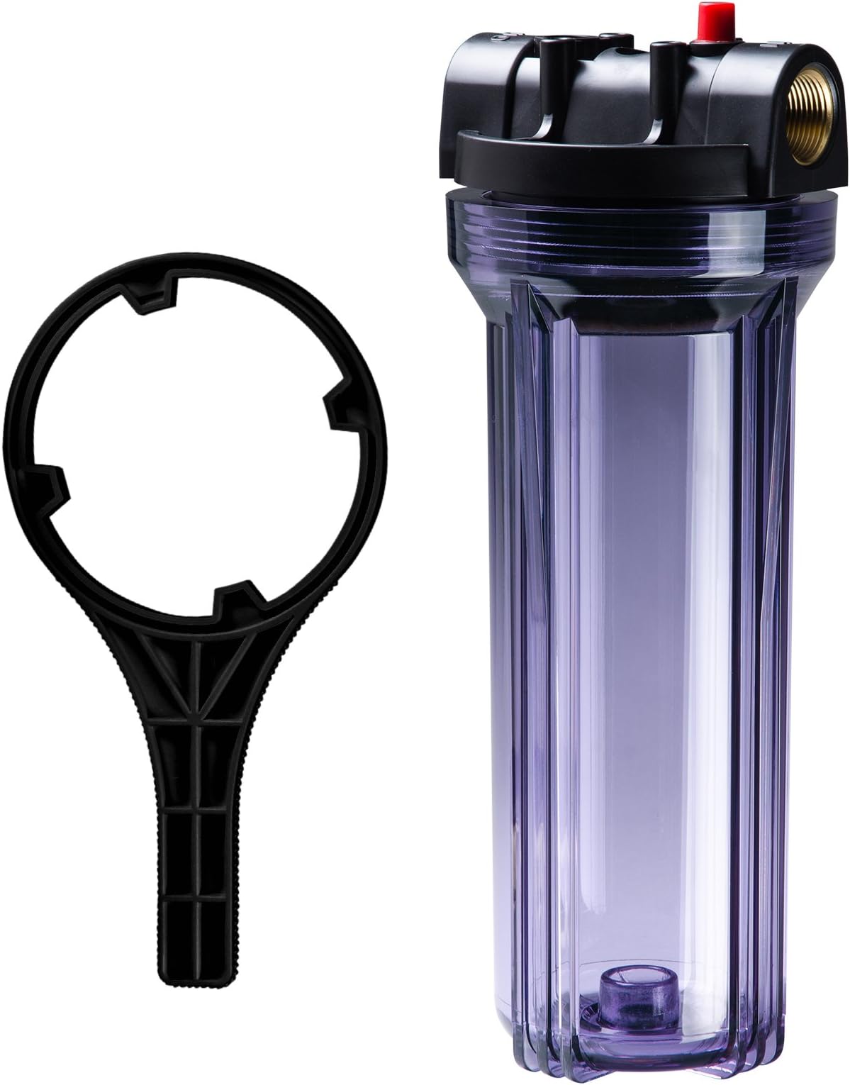 Amazon.com: iSpring HC16 Whole House Transparent Water Filter Housing ...