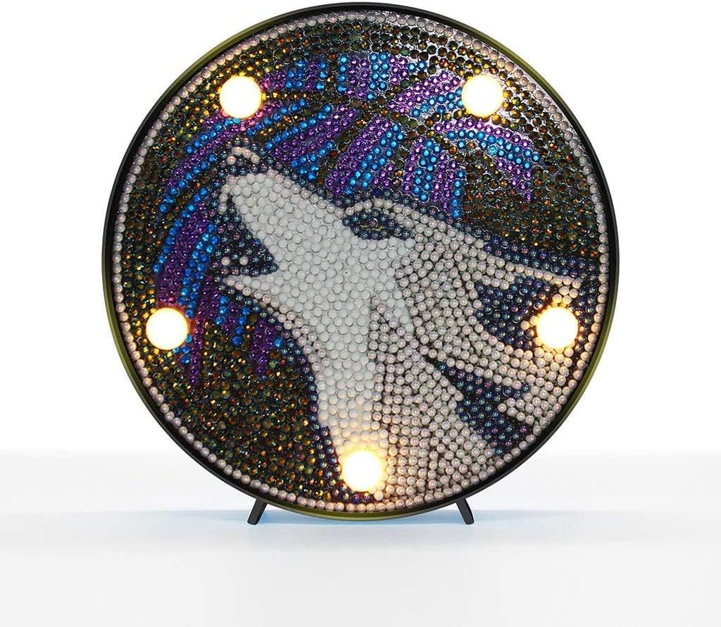 Amazon.com: HOTBEST DIY Diamond Painting Nightlight Kits Diamond ...