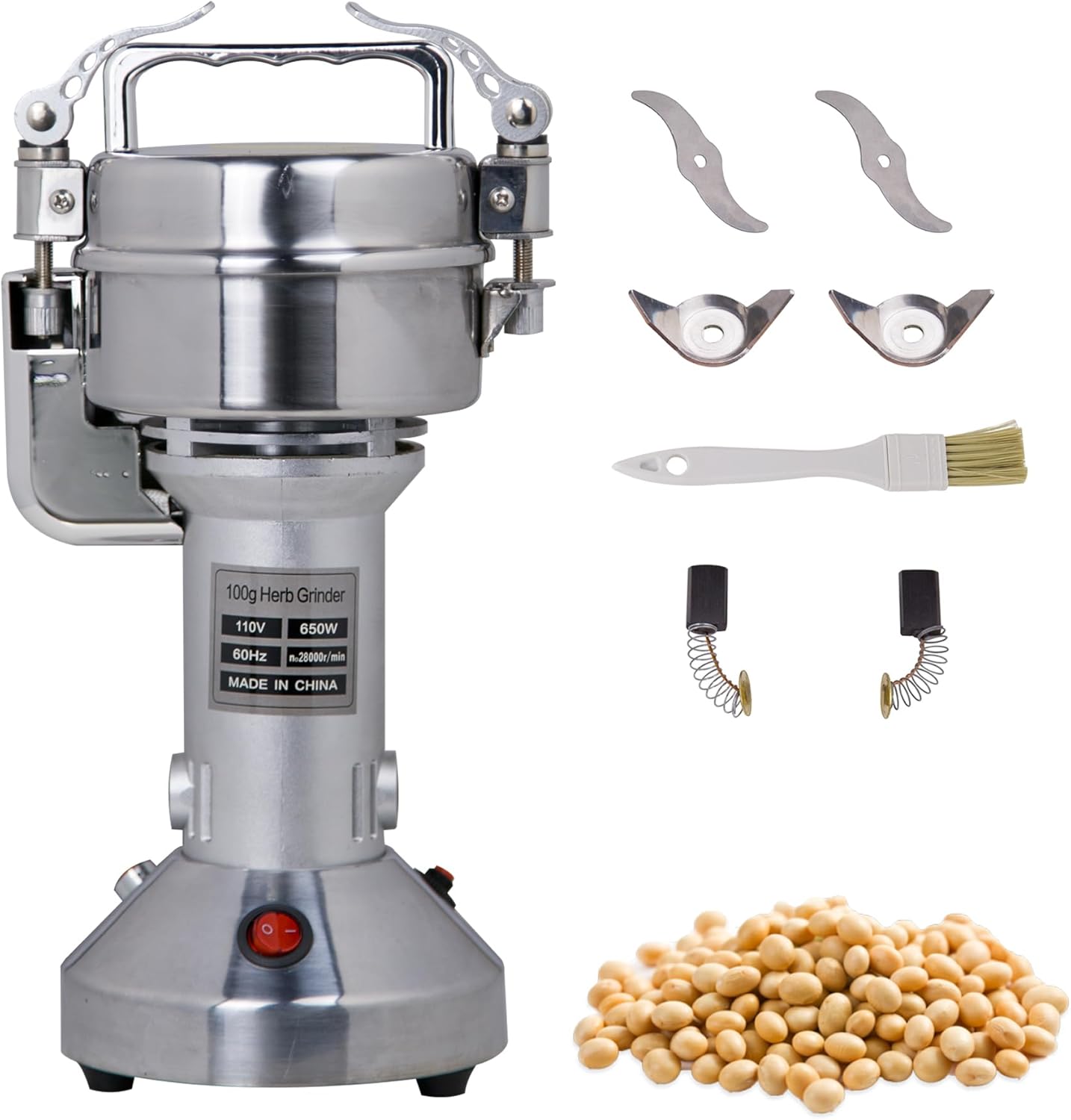 Amazon.com: Hakka Grain Mills Grinder, 100g Electric Powder Mill ...