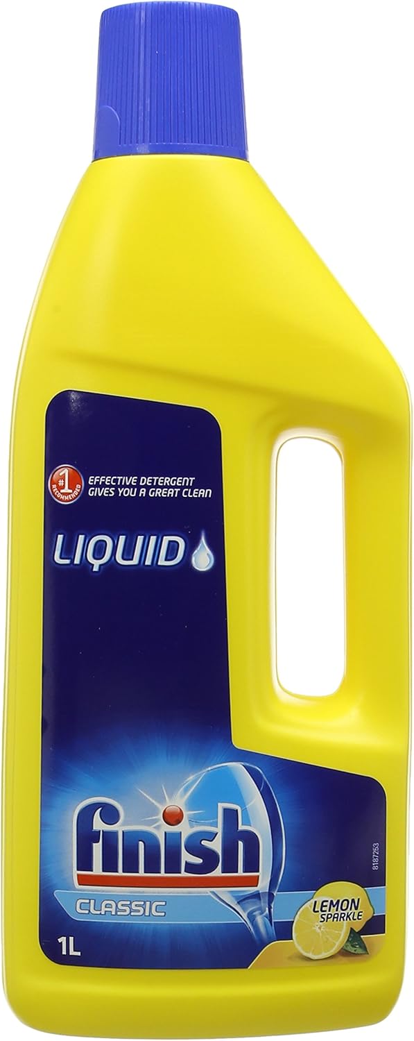Finish Lemon Liquid Gel 1 L (Pack of 9) : Amazon.co.uk: Grocery