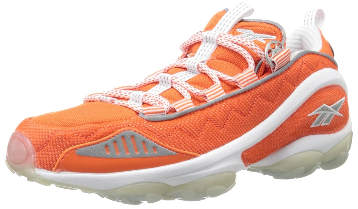 Buy Reebok Men's DMX Run 10 Lace-Up Fashion Sneaker,Orange/White/Pure ...