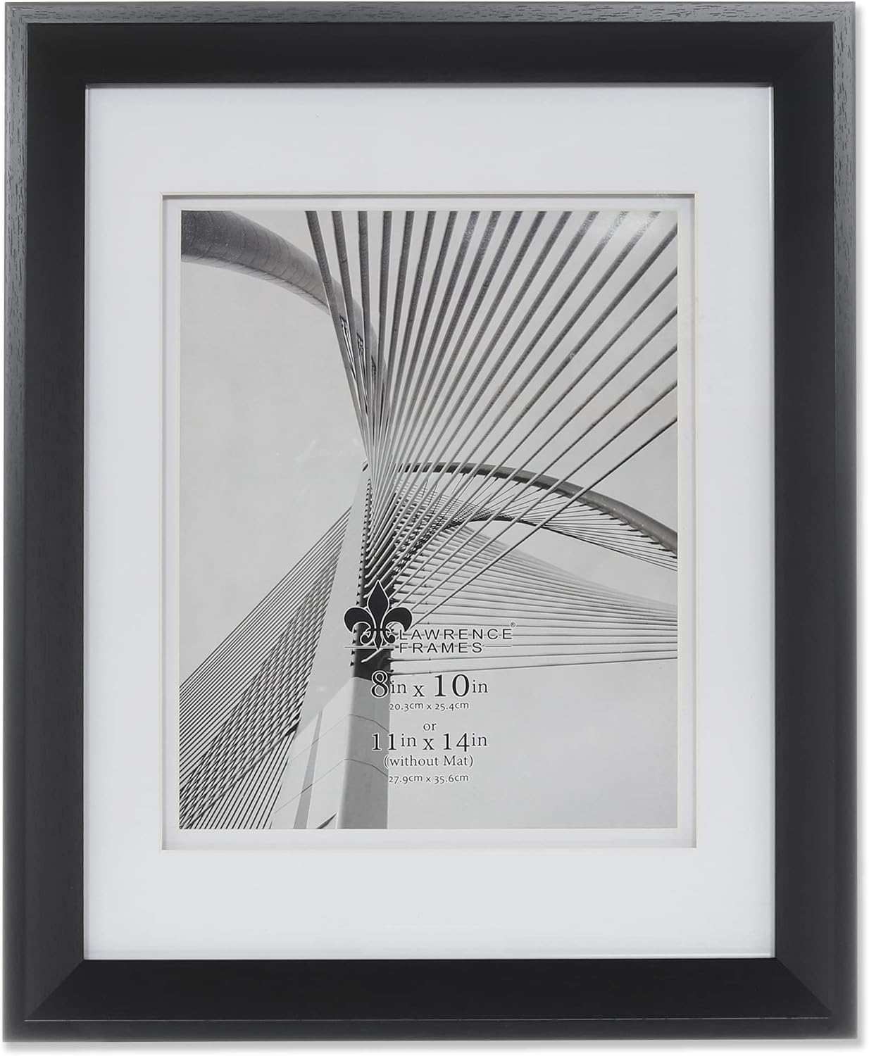 Amazon.com - Lawrence Frames 11x14 Lexington Black Wood Grain Finish ...