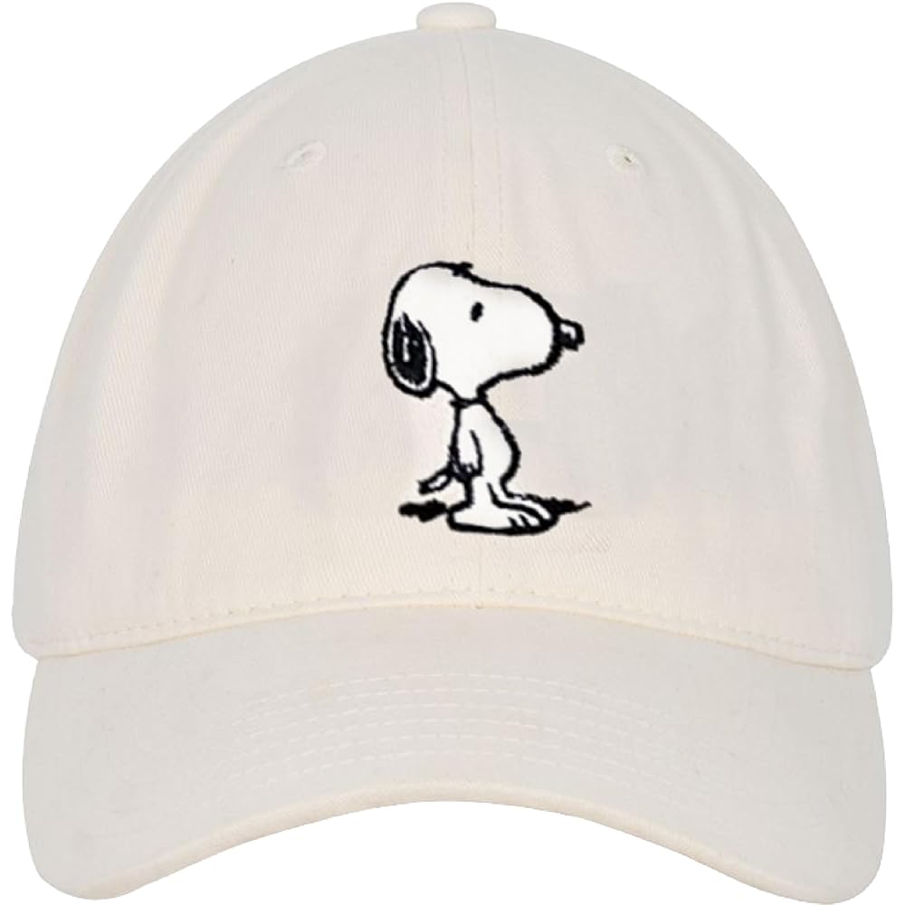 Snoopy Dad Hats Snoopy Snapback Peanuts Snoopy Tennis Washed Dad Hat