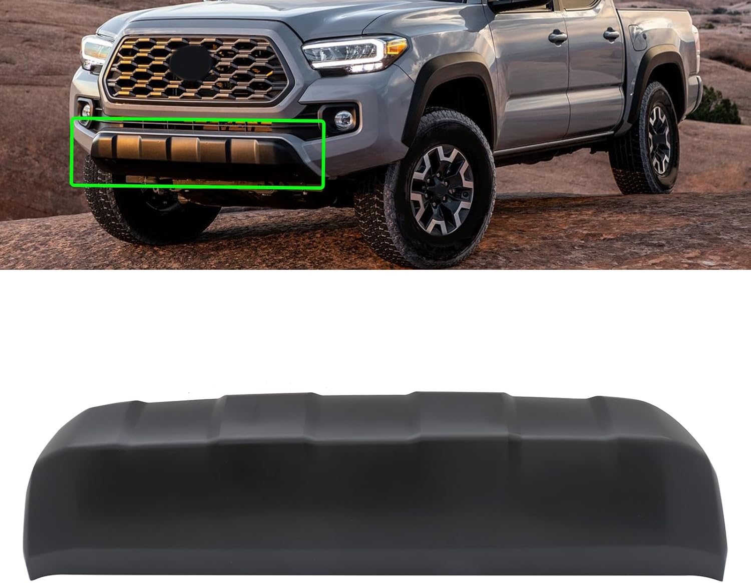 Amazon.com: KaiWell Front Bumper Lower Valance Cover Fit for Tacoma ...