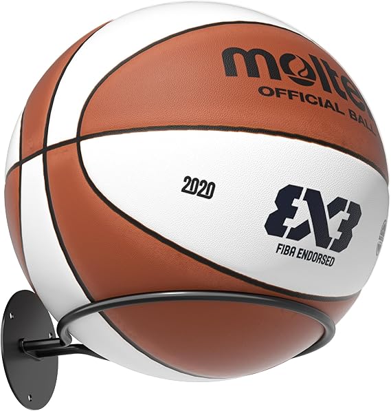 Amazon.com: susswiff Basketball Holder Wall Mount - Basketball Wall ...