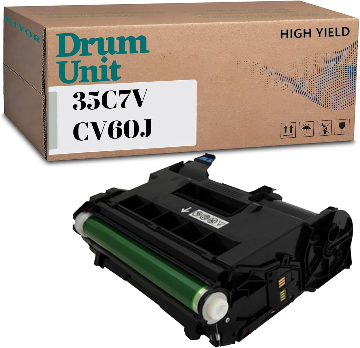Amazon.com: KIYOR Compatible Drum Unit Replacement for Dell 35C7V for ...