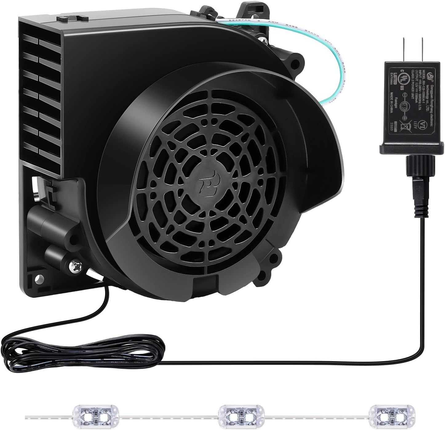 Amazon.com: AIR CHARACTERS Replacement YEF-80 Fan with Base and Lights ...
