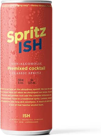 ISH Spritz – alkoholfreie Spritz Dose - 6x 250ml - Cocktail Premix Dose ...