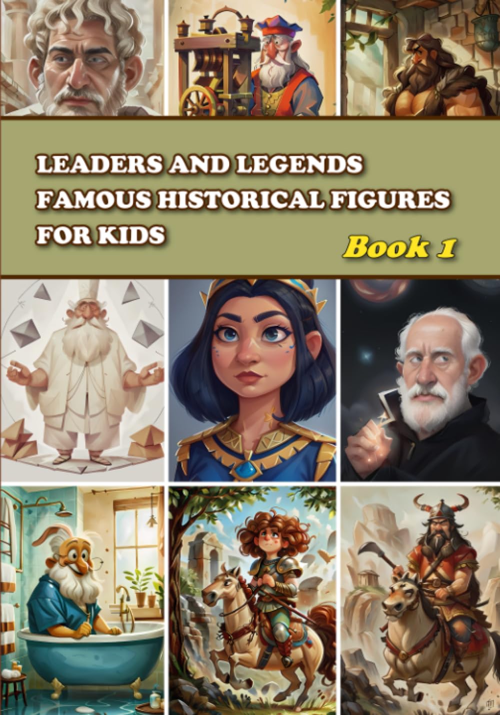 Leaders and Legends Famous Historical Figures for Kids: Book 1 ...