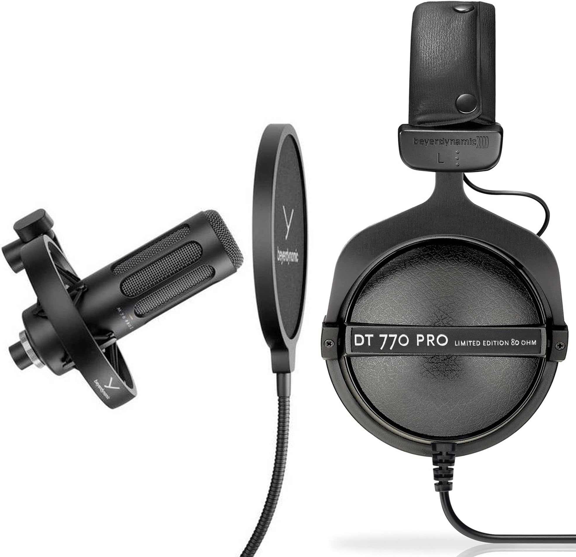 Amazon.com: beyerdynamic DT 770 PRO 80 Ohm Black Over-Ear Studio ...