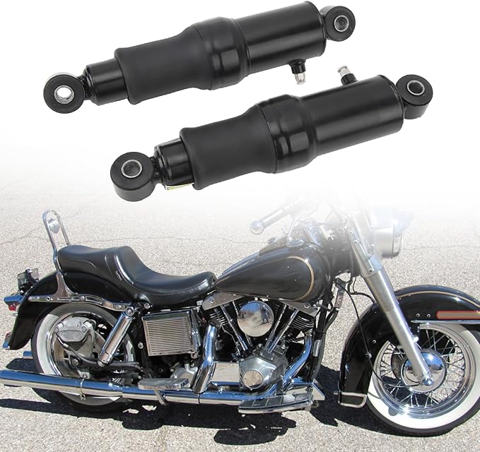 Amazon.com: GOMADEIT 10.5 in Rear Shocks fits for HARLEY DAVIDSON ...
