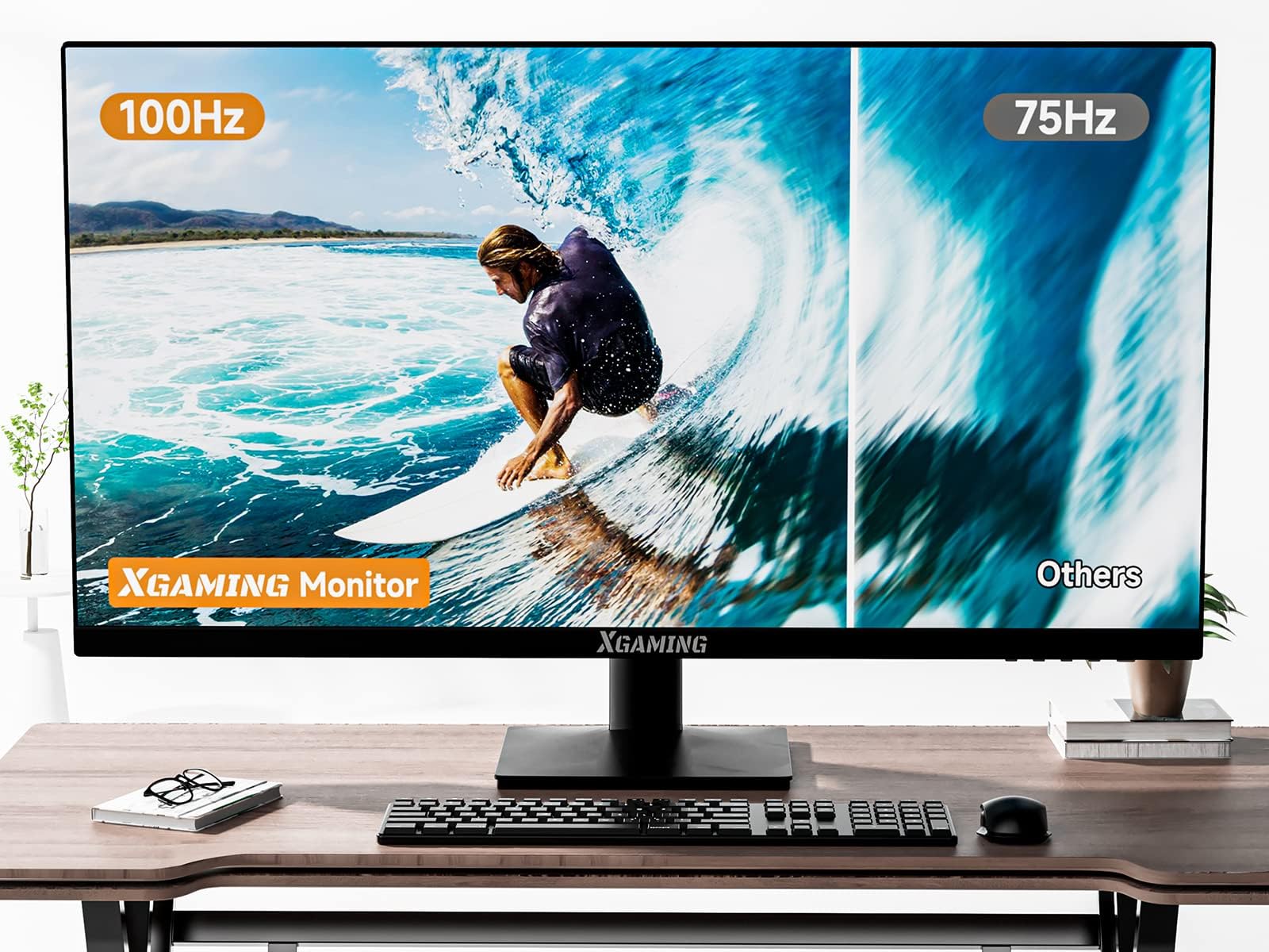 Snapklik.com : 27 Inch Monitor 1080P 100Hz,16:9 IPS Wide PC Screen,5ms ...