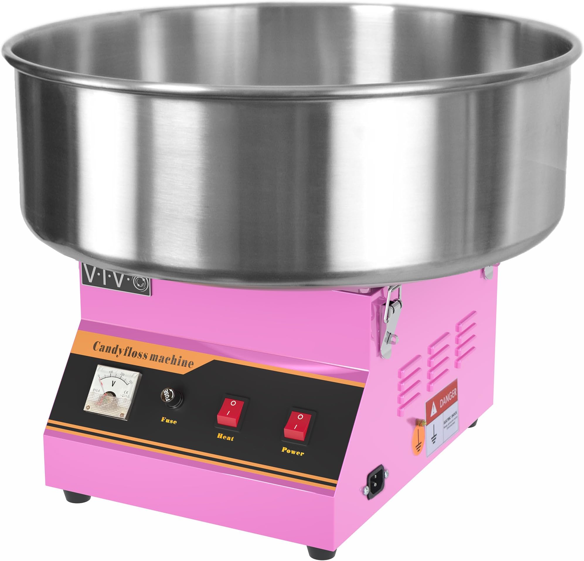 Amazon.com: VIVO Pink 1030W Electric Cotton Candy Machine, Commercial ...