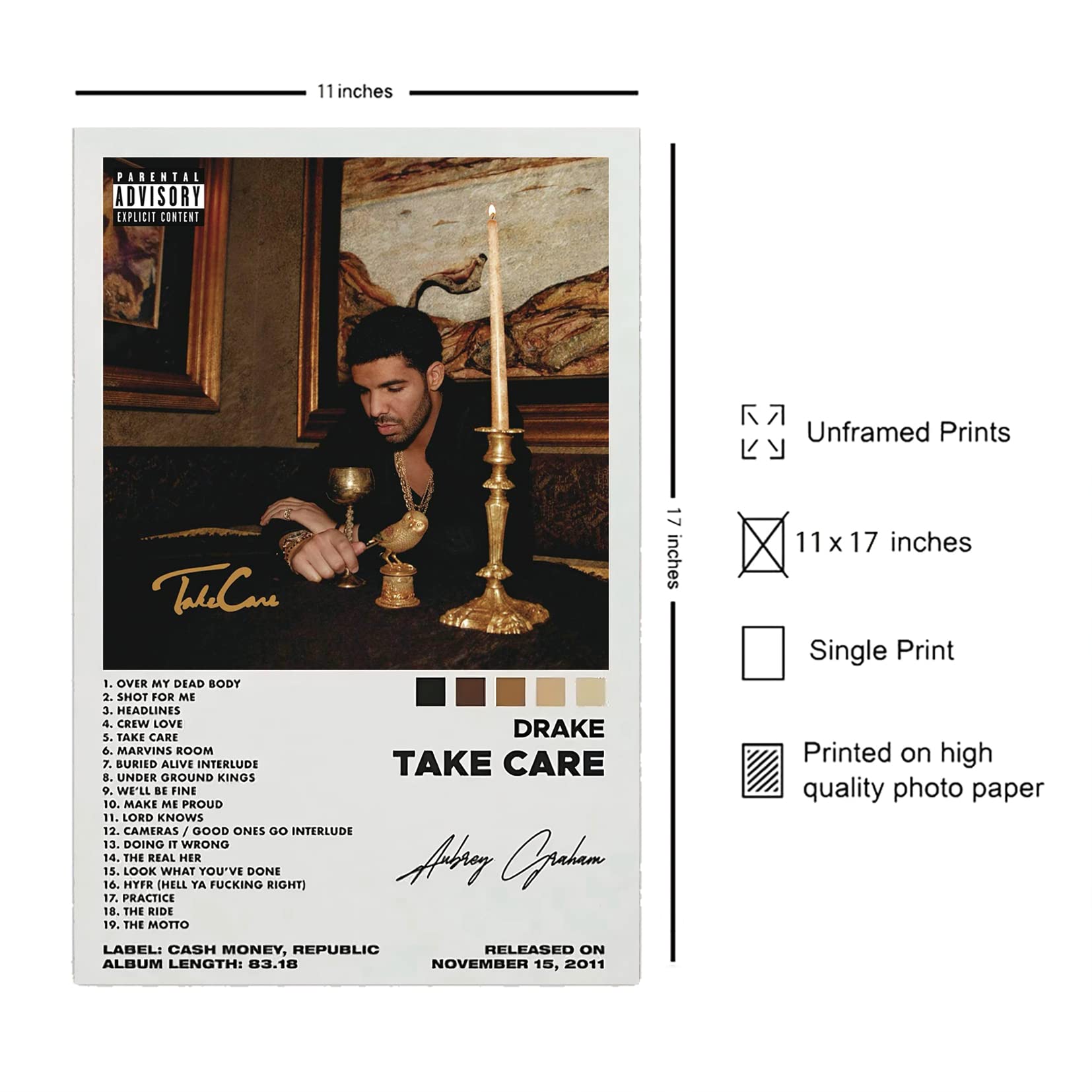 Take Care Album Cover Explicit