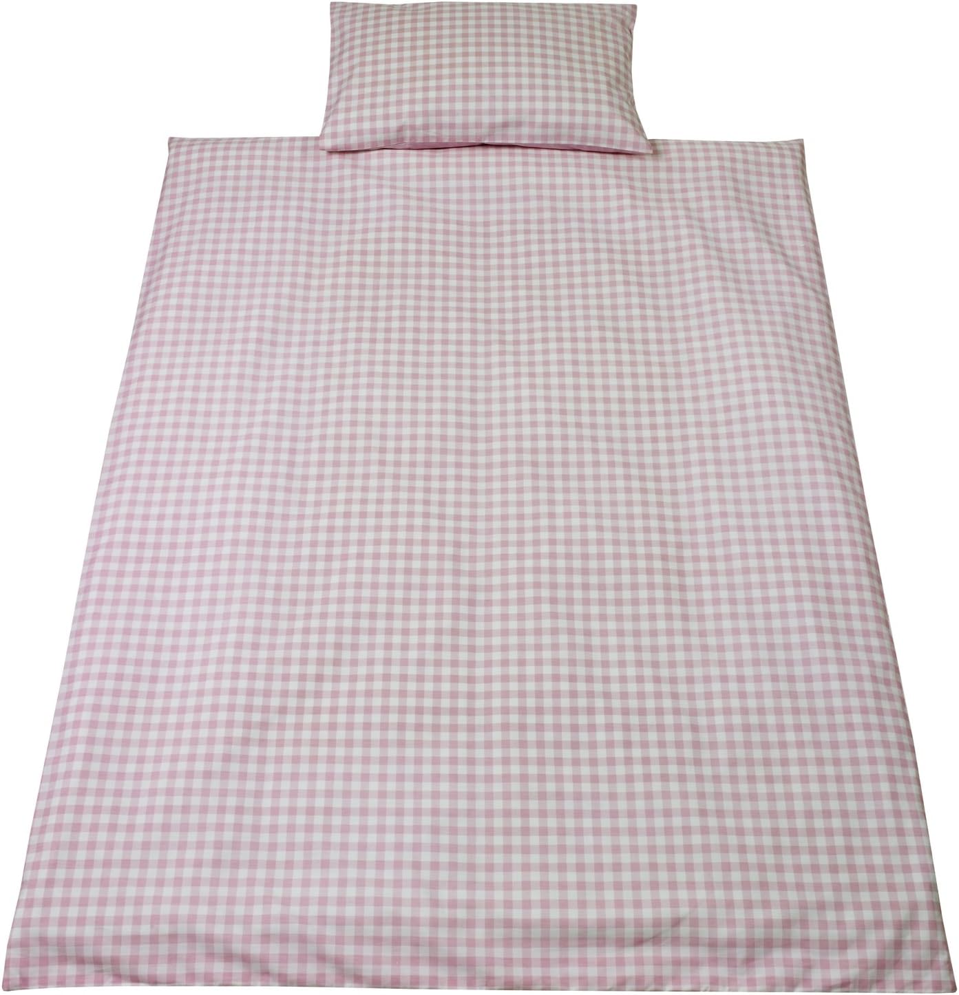 Saplings Pink Gingham Bedding Set : Amazon.co.uk: Baby Products