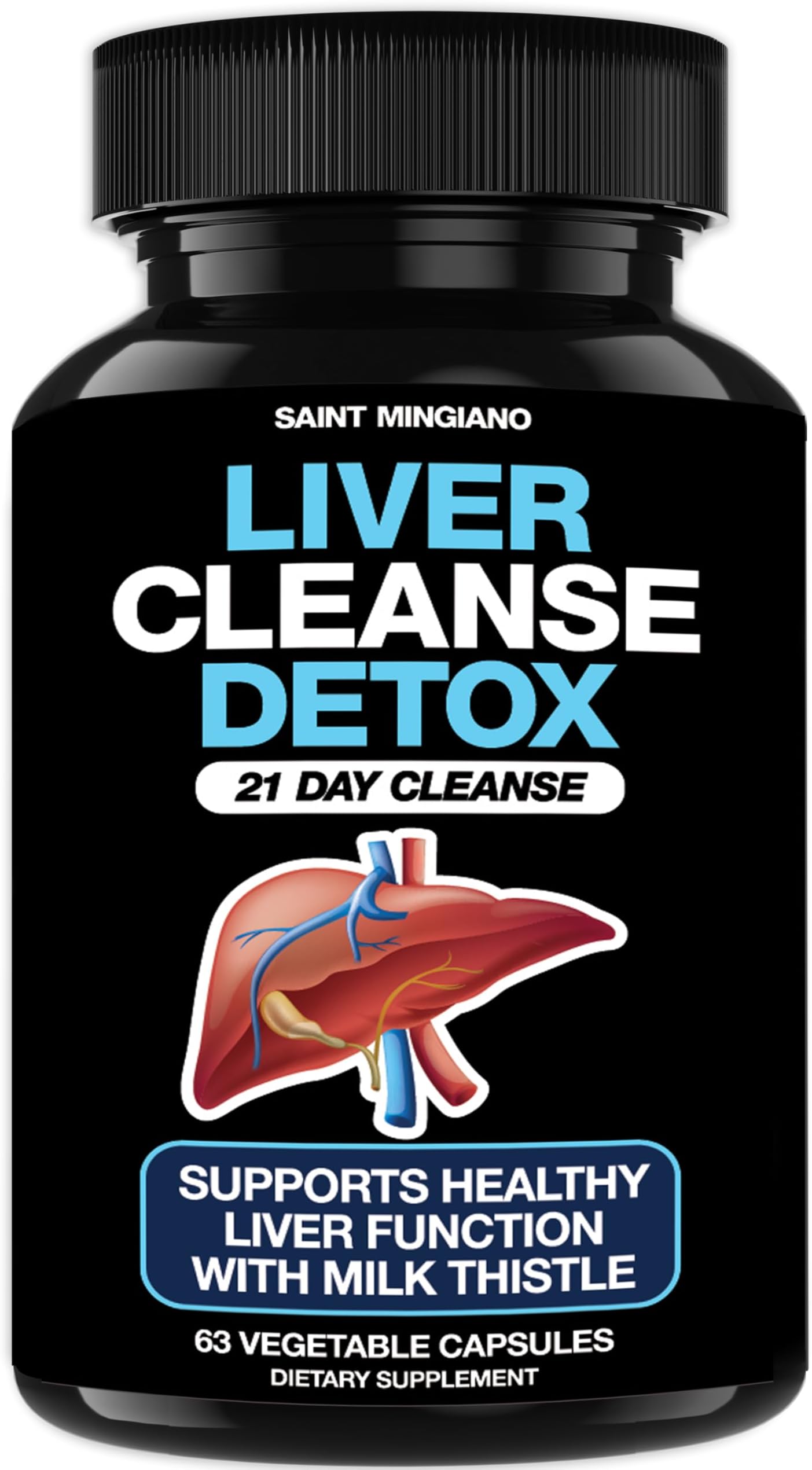 Amazon.com: Saint Mingiano Liver Cleanse Detox & Repair - 21 Day ...